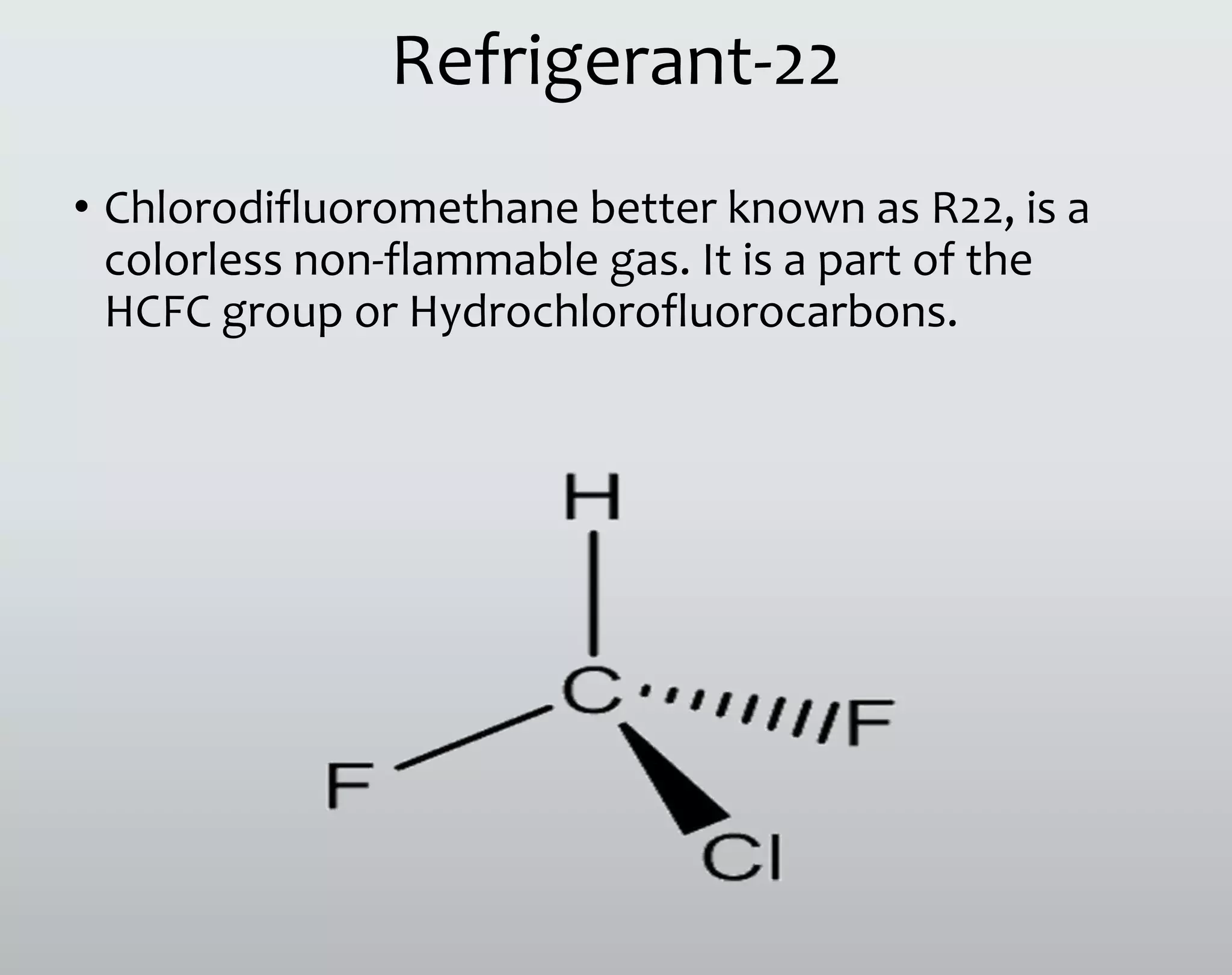 Air Conditioning Systems and Refrigerant R22 | PPTX