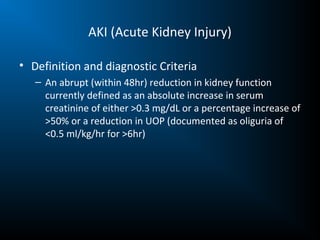 Acute renal failure lecture notes | PPT