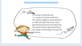 Under My Invisible Umbrella 21st Century | PPTX