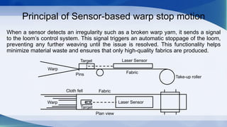 Study on electrical and sensor based warp stop motion | PDF