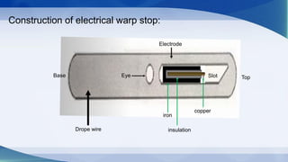Study on electrical and sensor based warp stop motion | PDF