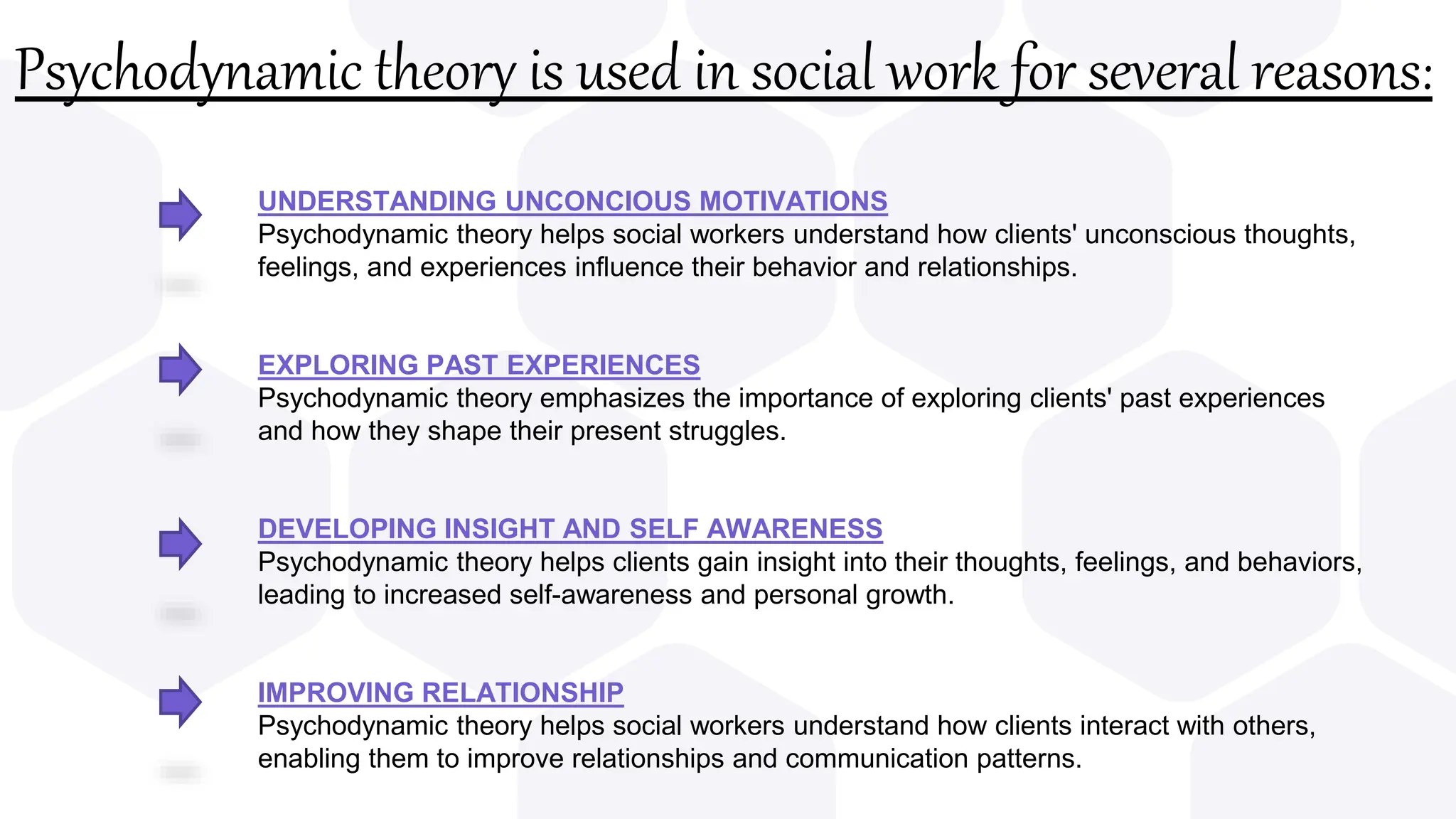 psychodynamic theory of personality..... | PPT