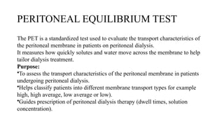 GROUP 2 peritoneal dialysis nephrology nursing | PPTX
