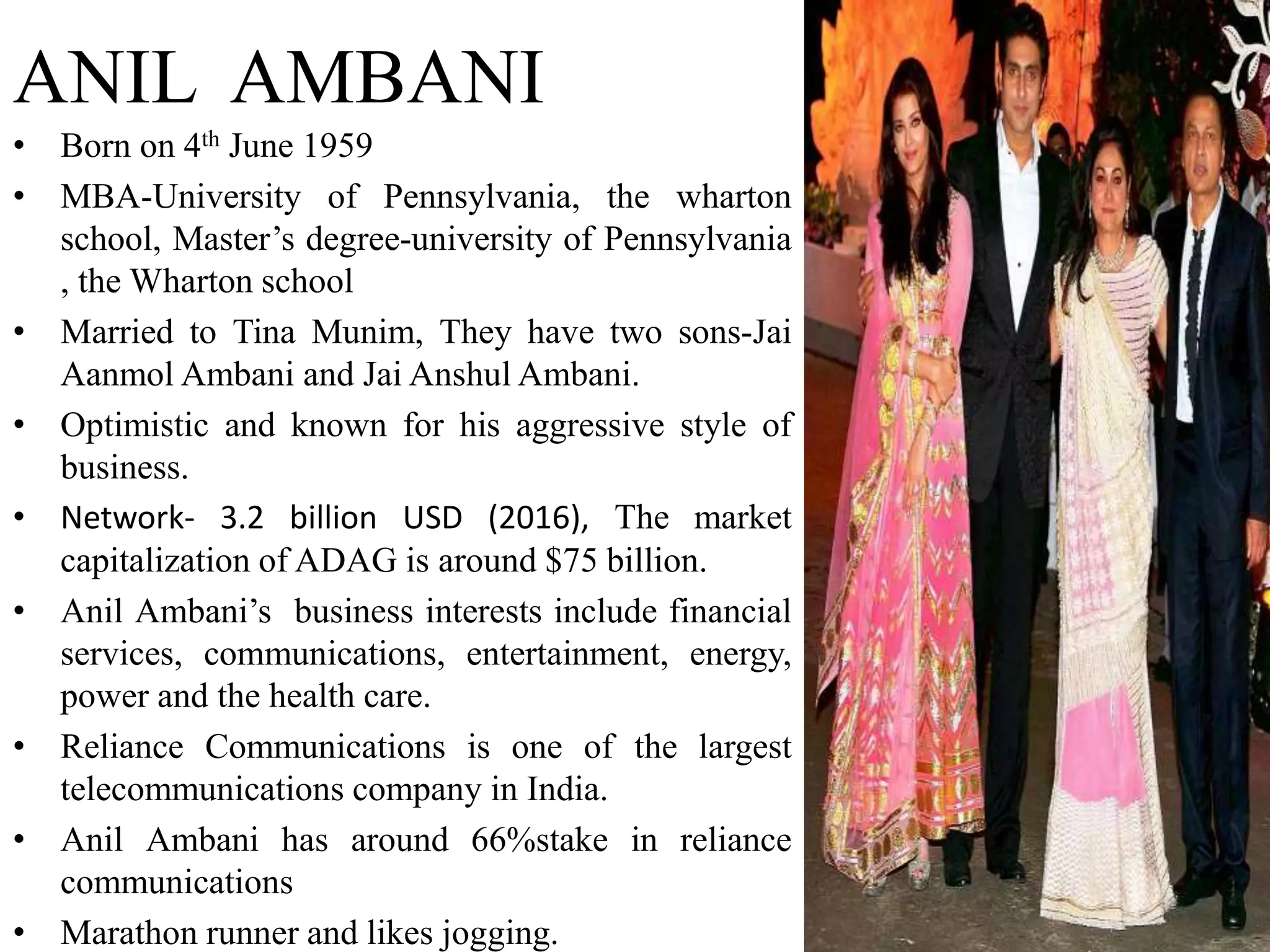 Ambani Family | PPTX