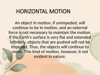 GROUP2- Aristotle's and Galileo's Concept of Motion, .pptx | Physics ...