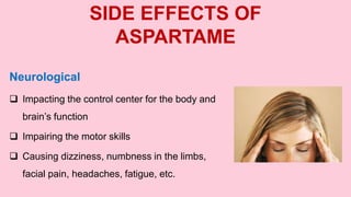 Aspartame | PPT