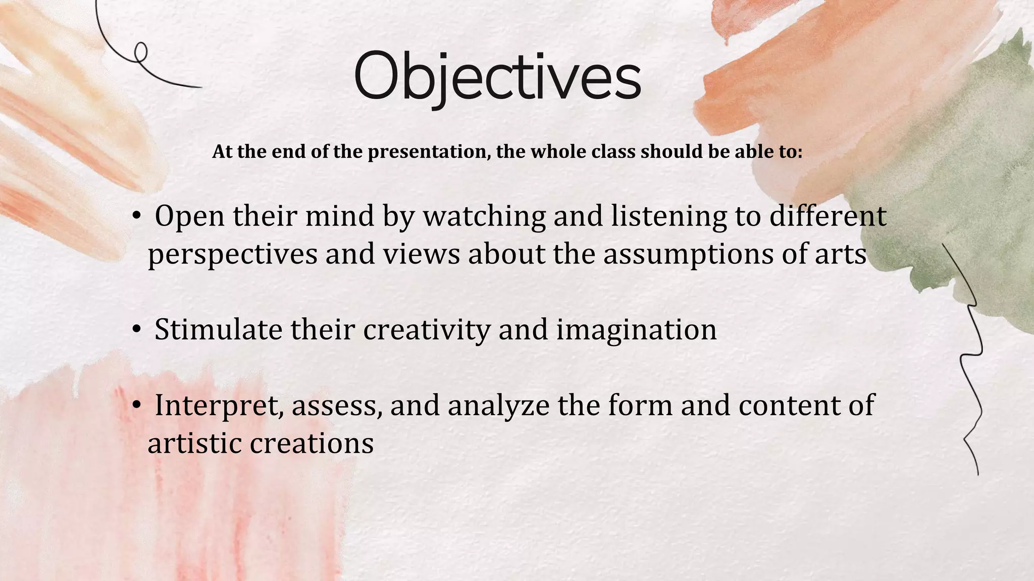 Assumptions of Art | PPTX