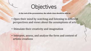 Assumptions of Art | PPTX