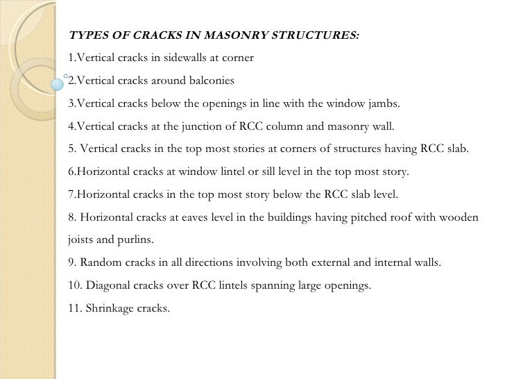Types Of Cracks In Concrete Columns - secretbad