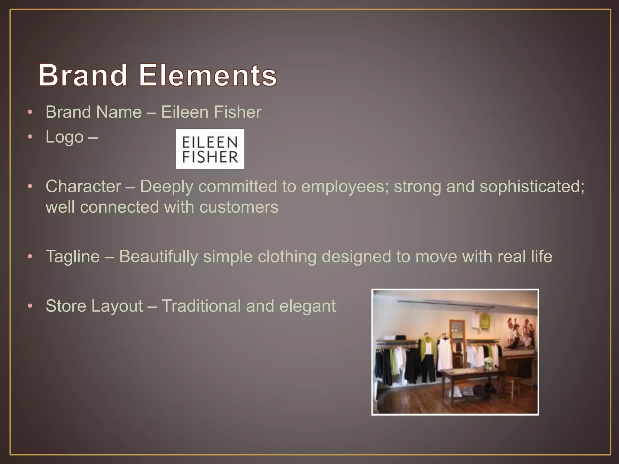 Eileen Fisher Case Analysis | PPTX