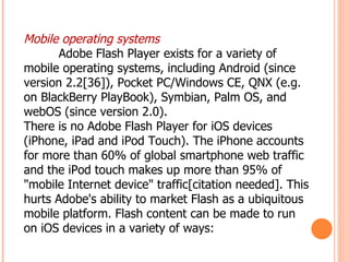 Group 2 macromedia flash | PPT | Operating Systems | Computer Software ...