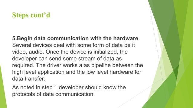 Device drivers and their applications | PPTX