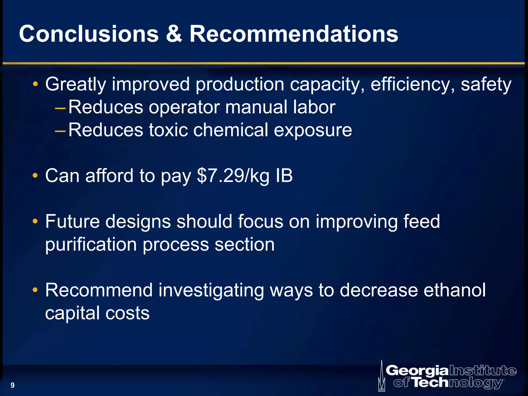 Continuous Polymerization of Isobutylene | PPTX