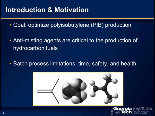 Continuous Polymerization of Isobutylene | PPT