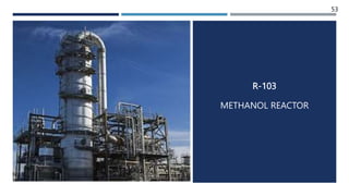 Methanol Process Design: Process Alternatives, Mass and Energy Balance ...