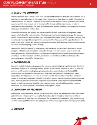 Group28 case study2_carnivalcorp-final | PDF