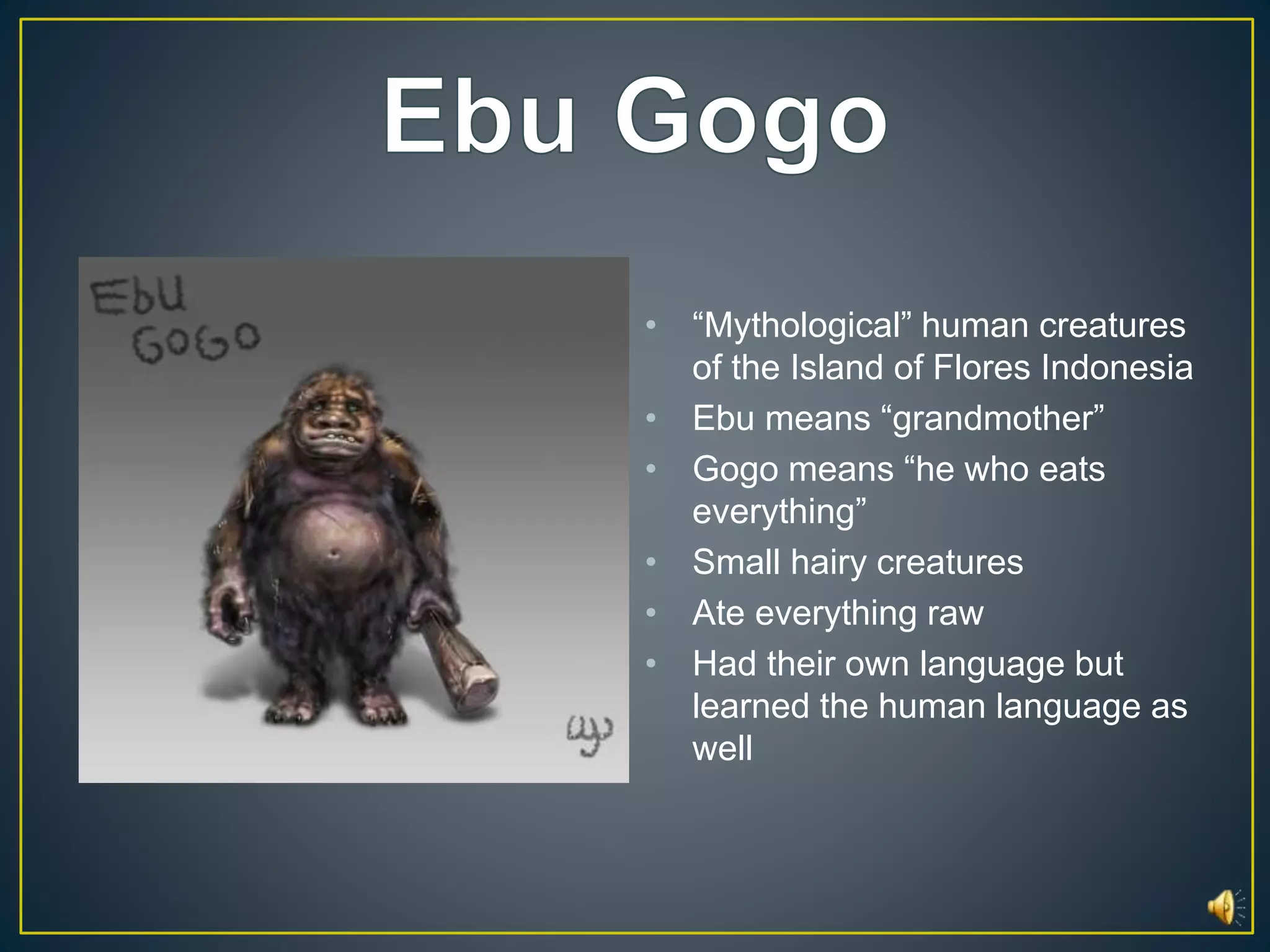Homo Floresiensis presentation | PPTX
