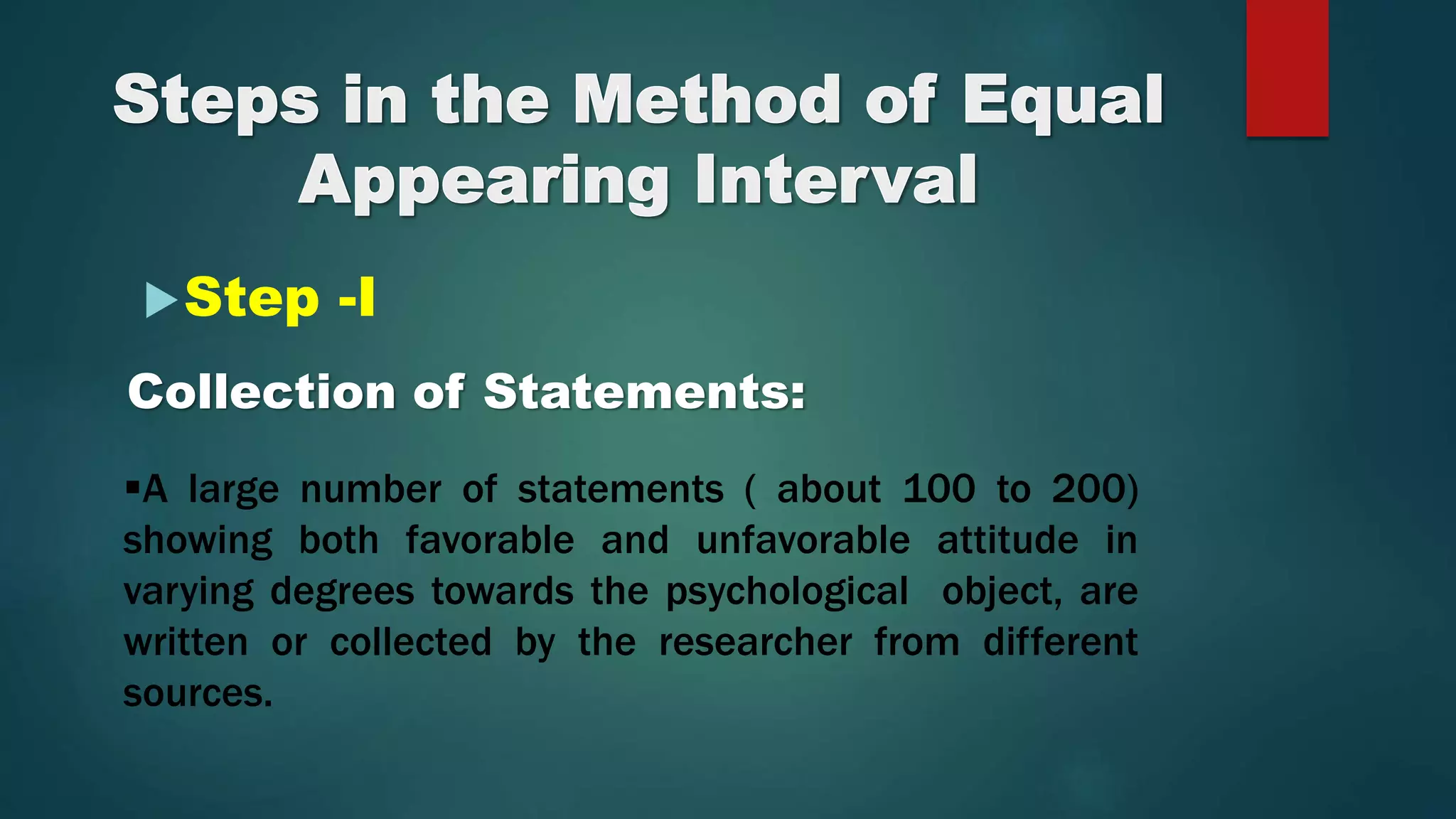 Attitude Measurement Scales | PPTX