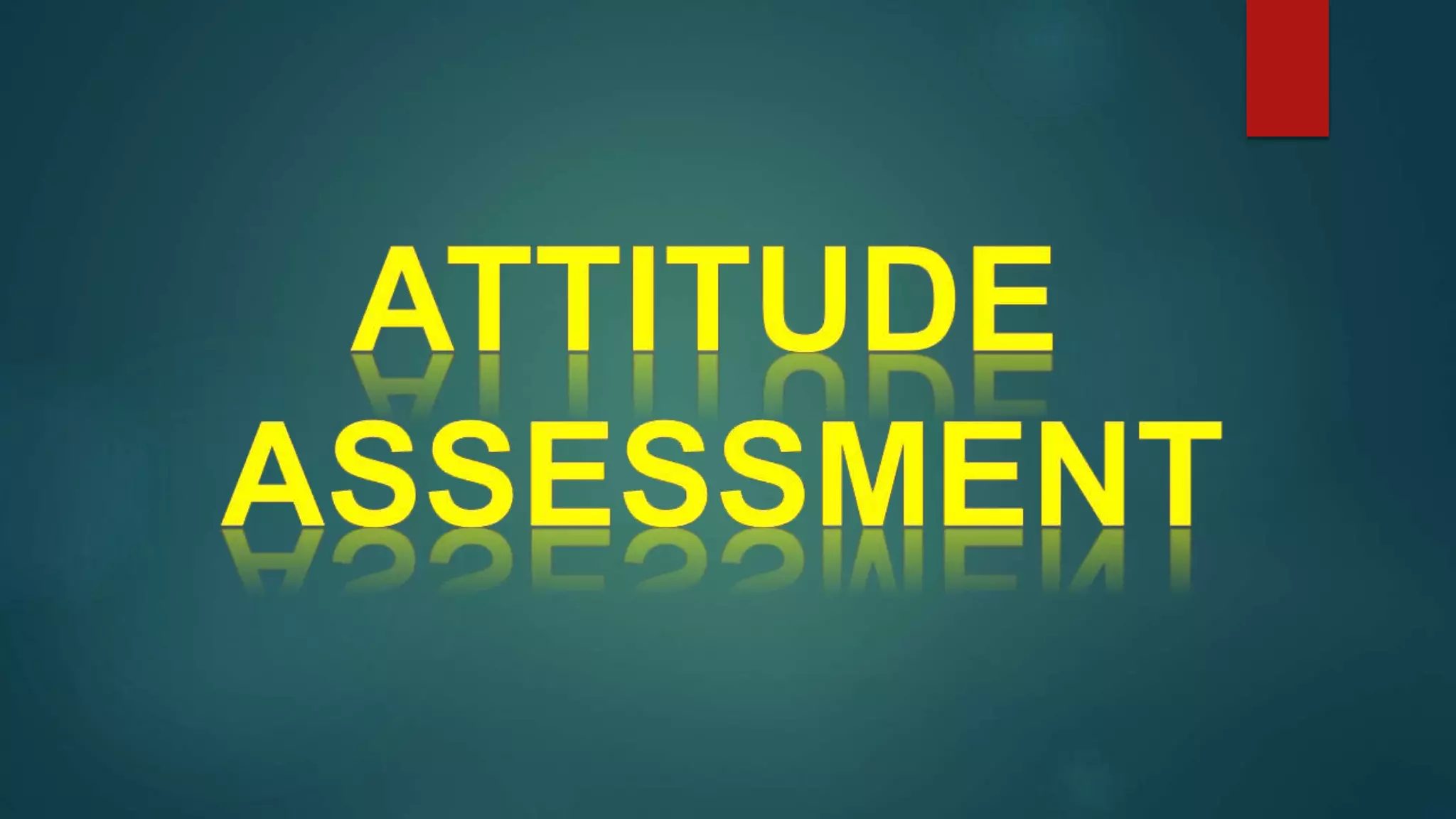 Attitude Measurement Scales | PPTX