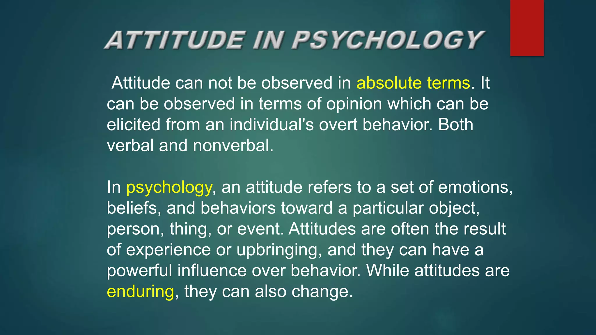 Attitude Measurement Scales | PPTX