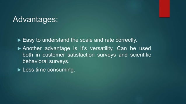Attitude Measurement Scales | PPTX | Educational Assessment | Education