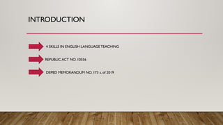 reading skills of the students through cabibo | PPTX