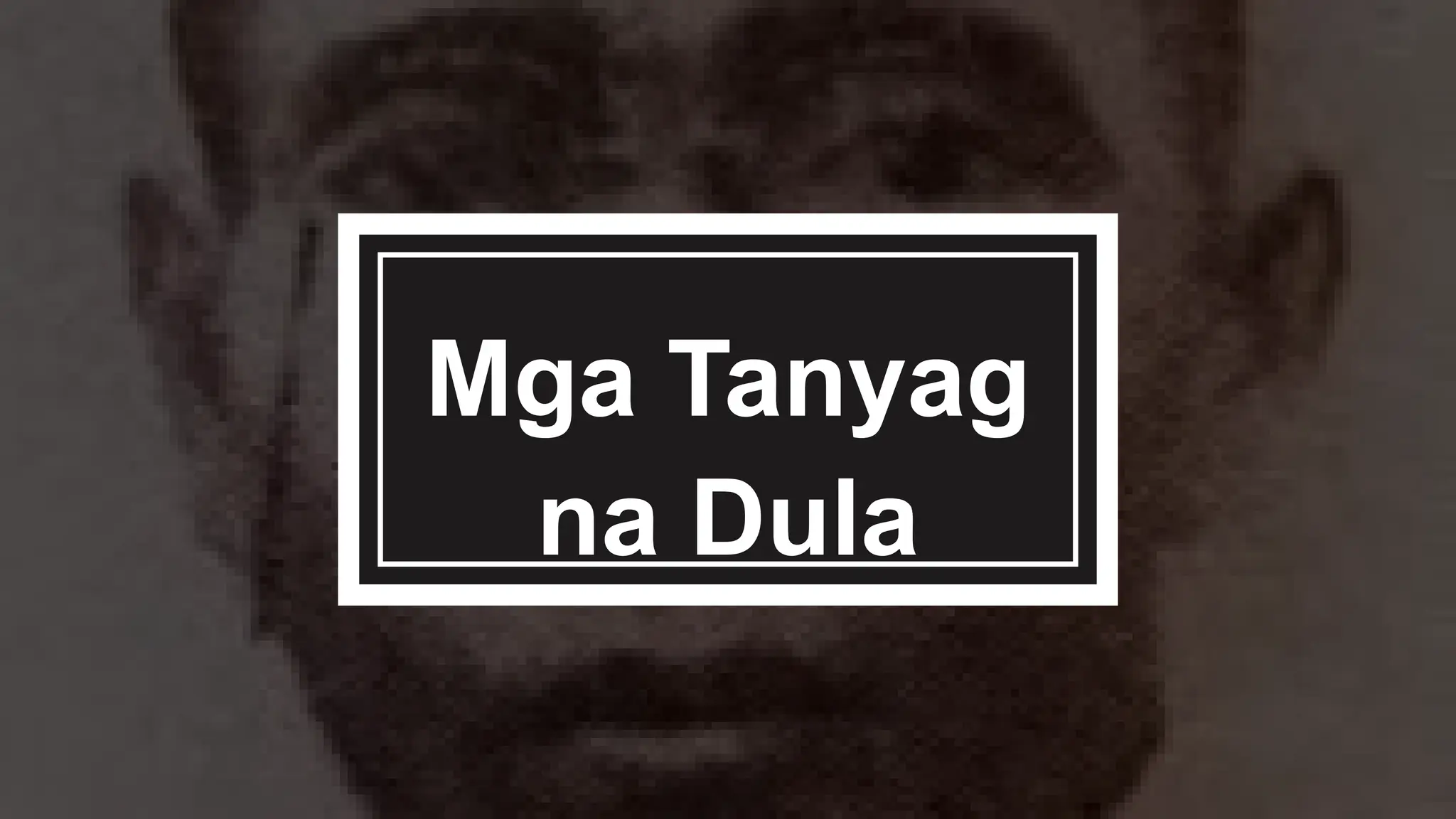 GROUP 2_DULA NOONG PANAHON NG AMERIKANO, MGA DRAMA SA WIKANG INGLES ...