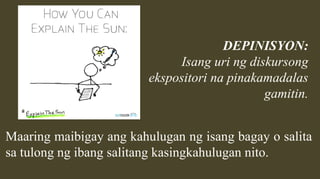 Tekstong Ekspositori Filipino 2 | PPTX