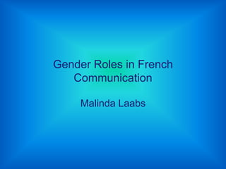 Group 2 french communication | PPTX