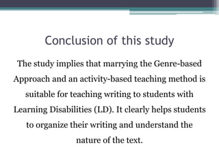 Genre Based Approach | PPTX