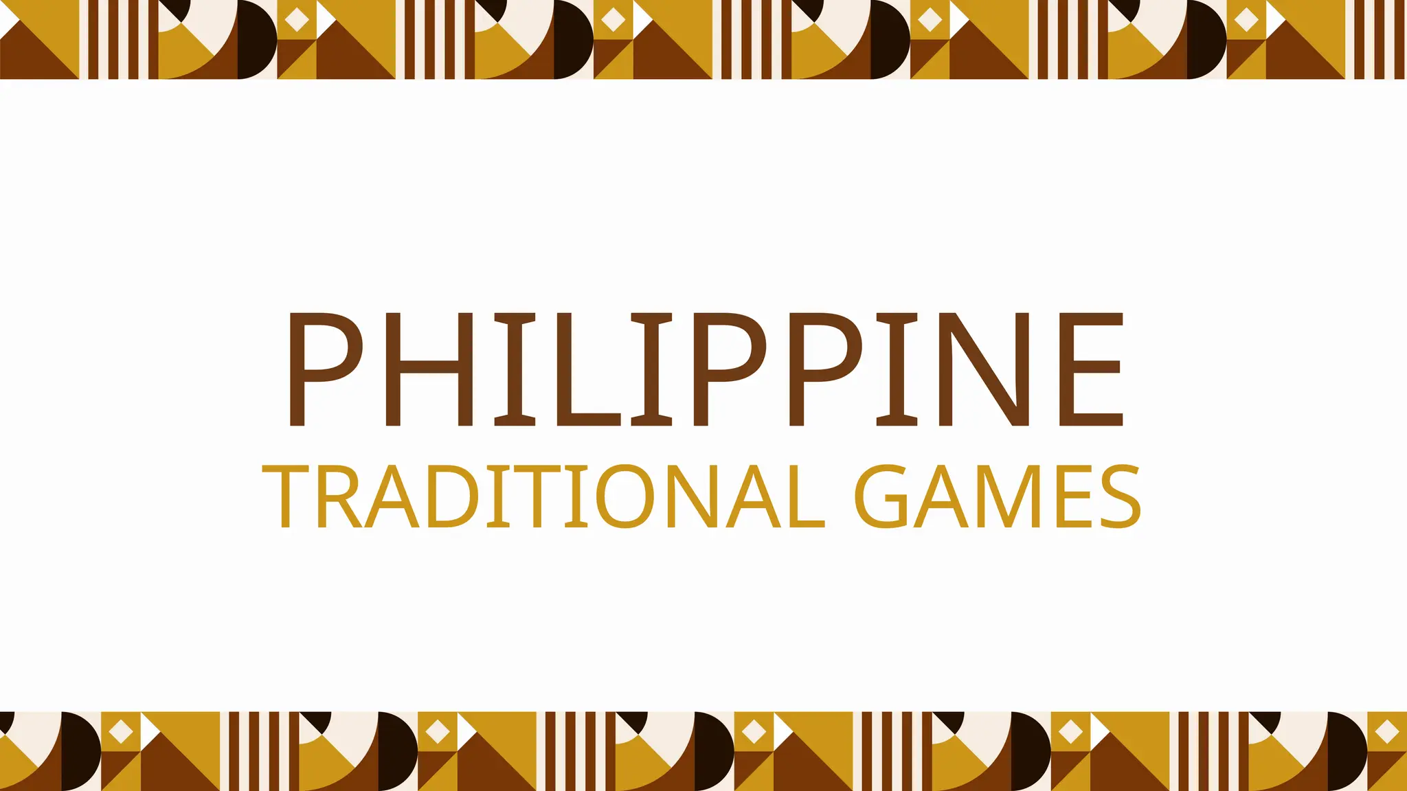 PHILIPPINE TRADITIONAL GAMES: Sungka, Kadang-kadang (Bao & Kawayan ...