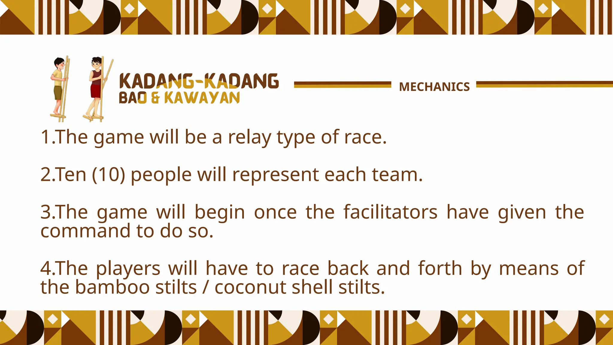 PHILIPPINE TRADITIONAL GAMES: Sungka, Kadang-kadang (Bao & Kawayan ...