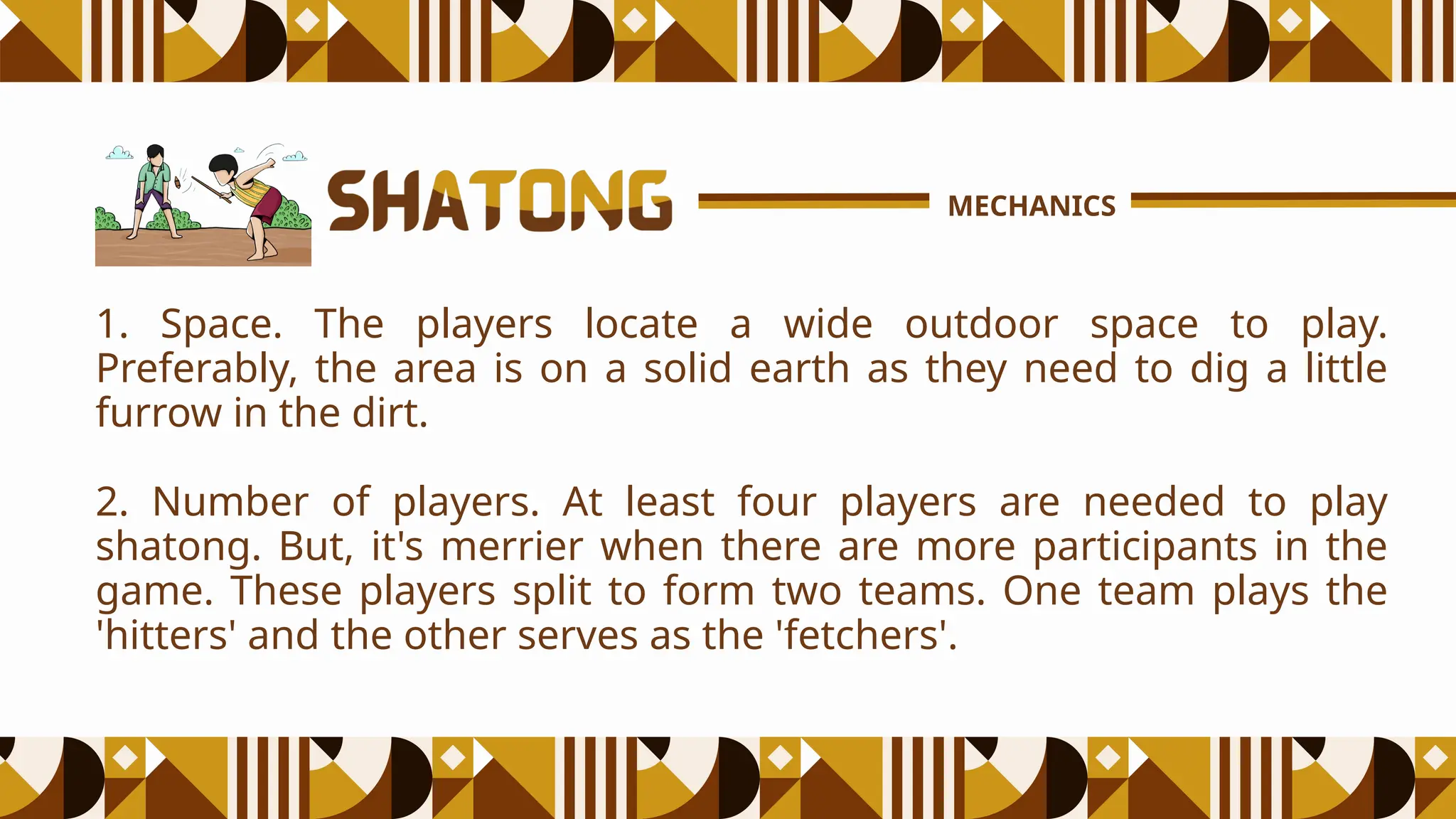 PHILIPPINE TRADITIONAL GAMES: Sungka, Kadang-kadang (Bao & Kawayan ...