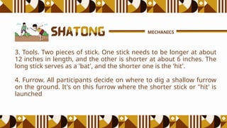 PHILIPPINE TRADITIONAL GAMES: Sungka, Kadang-kadang (Bao & Kawayan ...