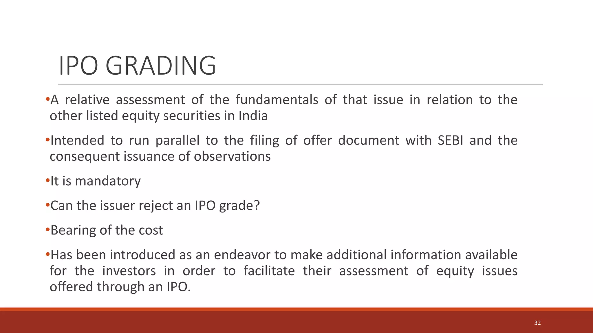 IPO/FPO : Book building process | PPTX | Stocks and Bonds | Personal Investing