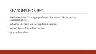 IPO/FPO : Book building process | PPTX