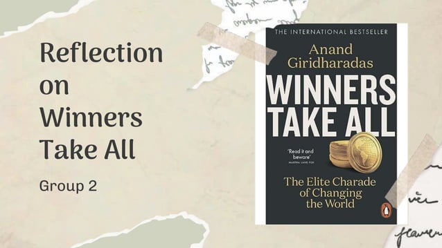 Manthan Winners Take All Book Review PPT | PPTX