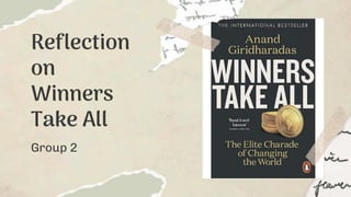 Manthan Winners Take All Book Review PPT | PPT