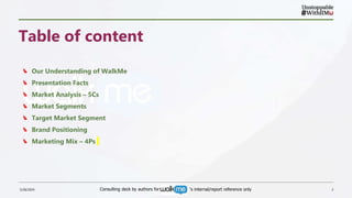 Group 2 Marketing Presentation for market study | PPTX | Marketing and ...