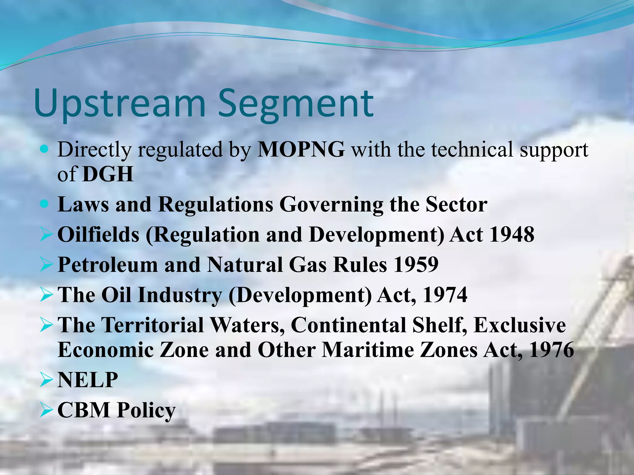 Upstream Regulations and NELP-Evolution & Analysis | PPT
