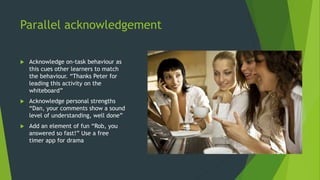 Online classroom strategies part 1 of 2 | PPT