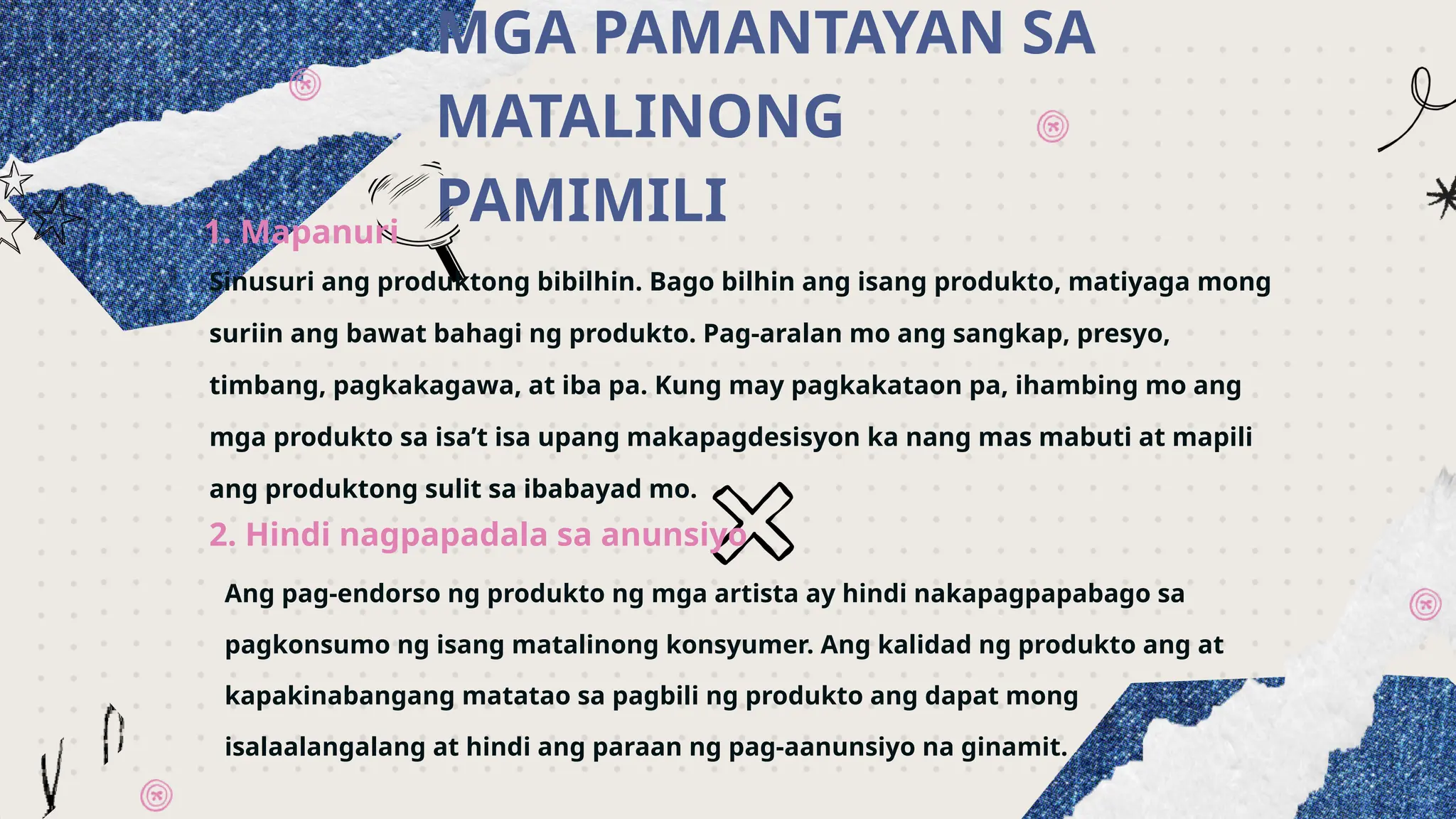 Pamantayan ng Mamimili-EKONOMIKS 9-aRALING pANLIPUNA | PPTX