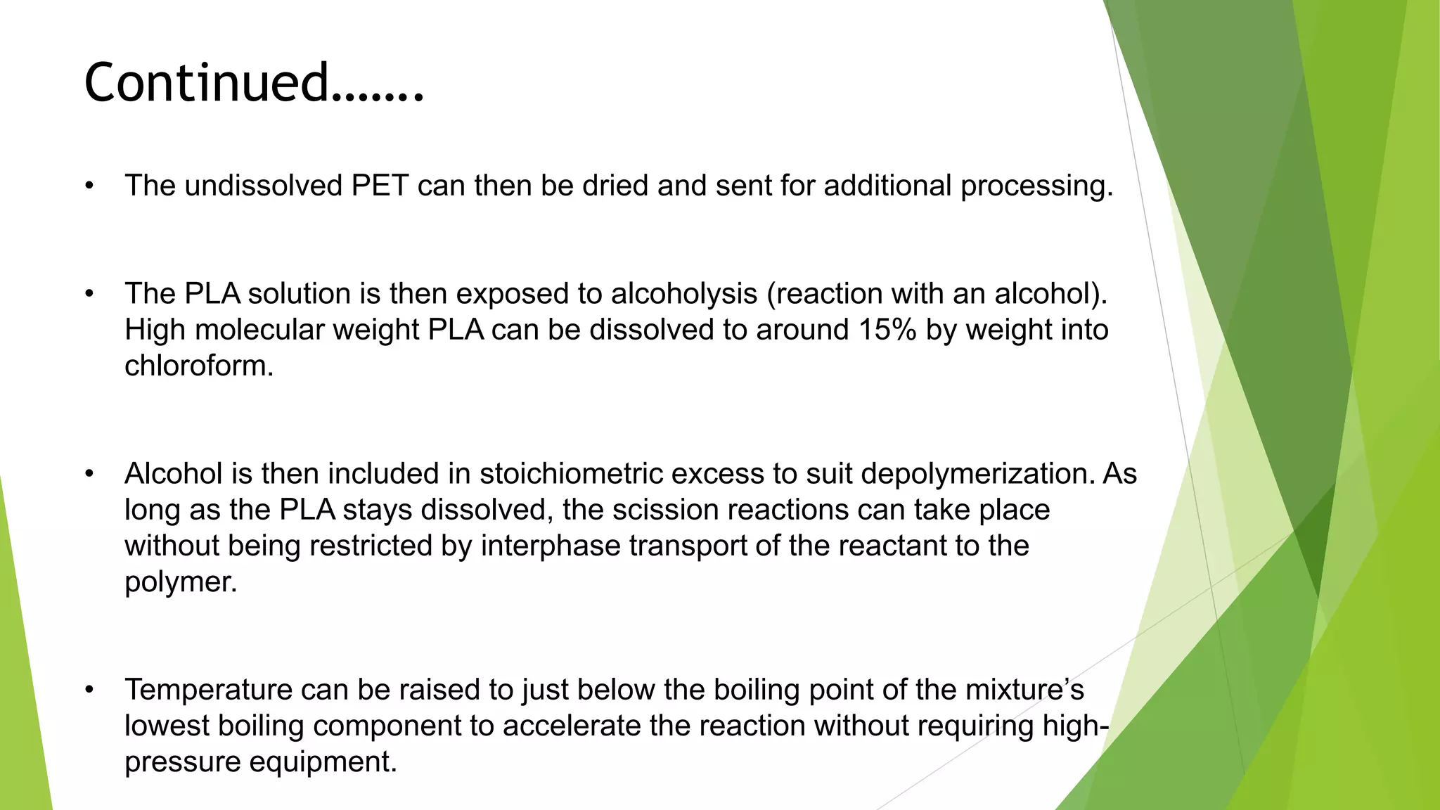 Life cycle Assesment and waste stratigies of PLA | PPTX