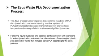 Life cycle Assesment and waste stratigies of PLA | PPTX