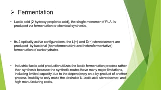 Life cycle Assesment and waste stratigies of PLA | PPTX