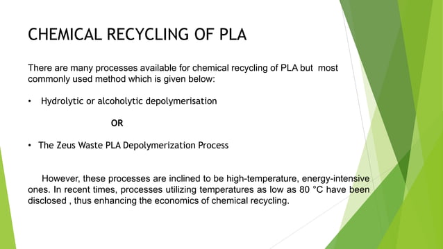 Life cycle Assesment and waste stratigies of PLA | PPTX