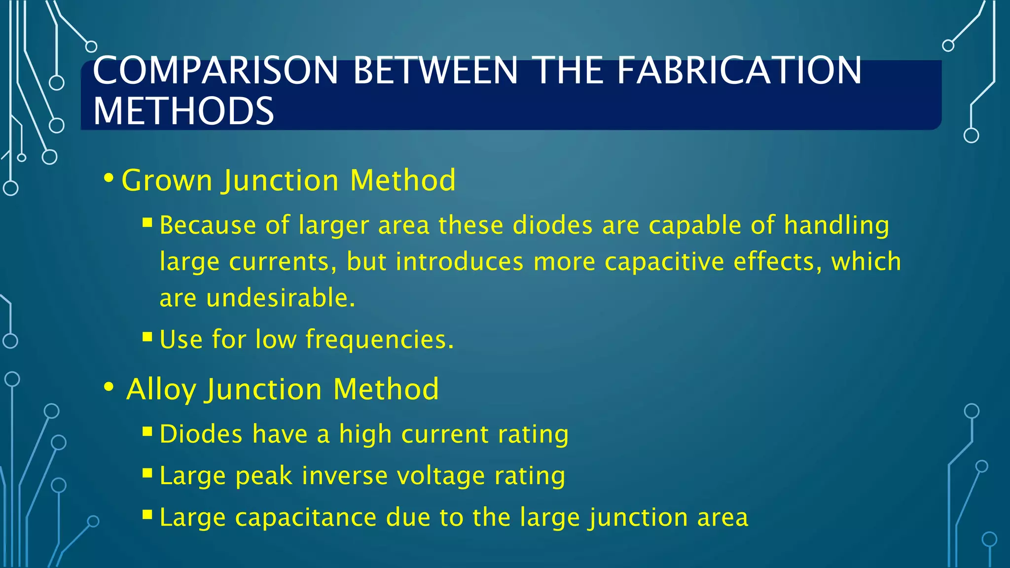 Fabrication of P-N Junction | PPTX