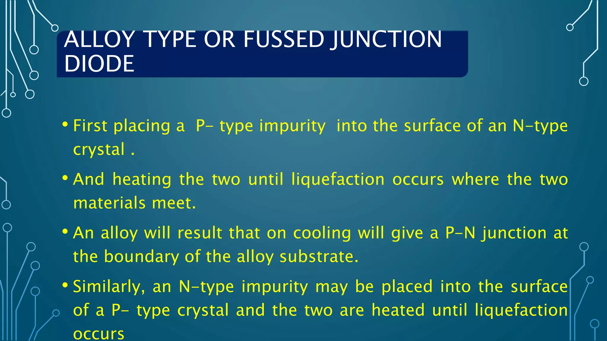 Fabrication of P-N Junction | PPTX