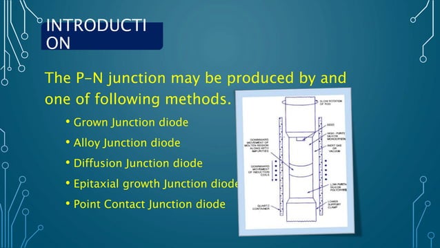 Fabrication of P-N Junction | PPTX | Chemistry | Science