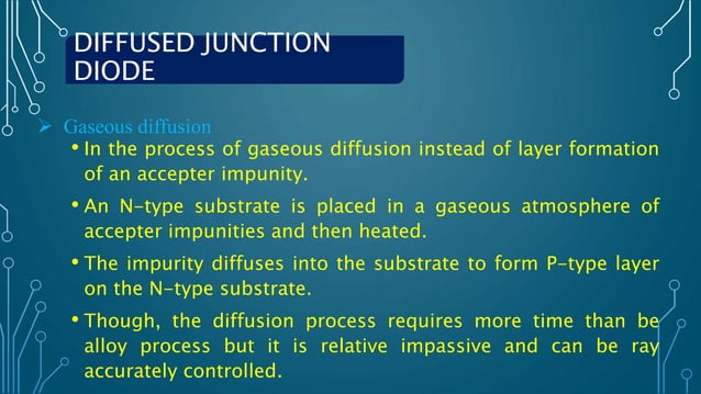 Fabrication of P-N Junction | PPTX | Chemistry | Science